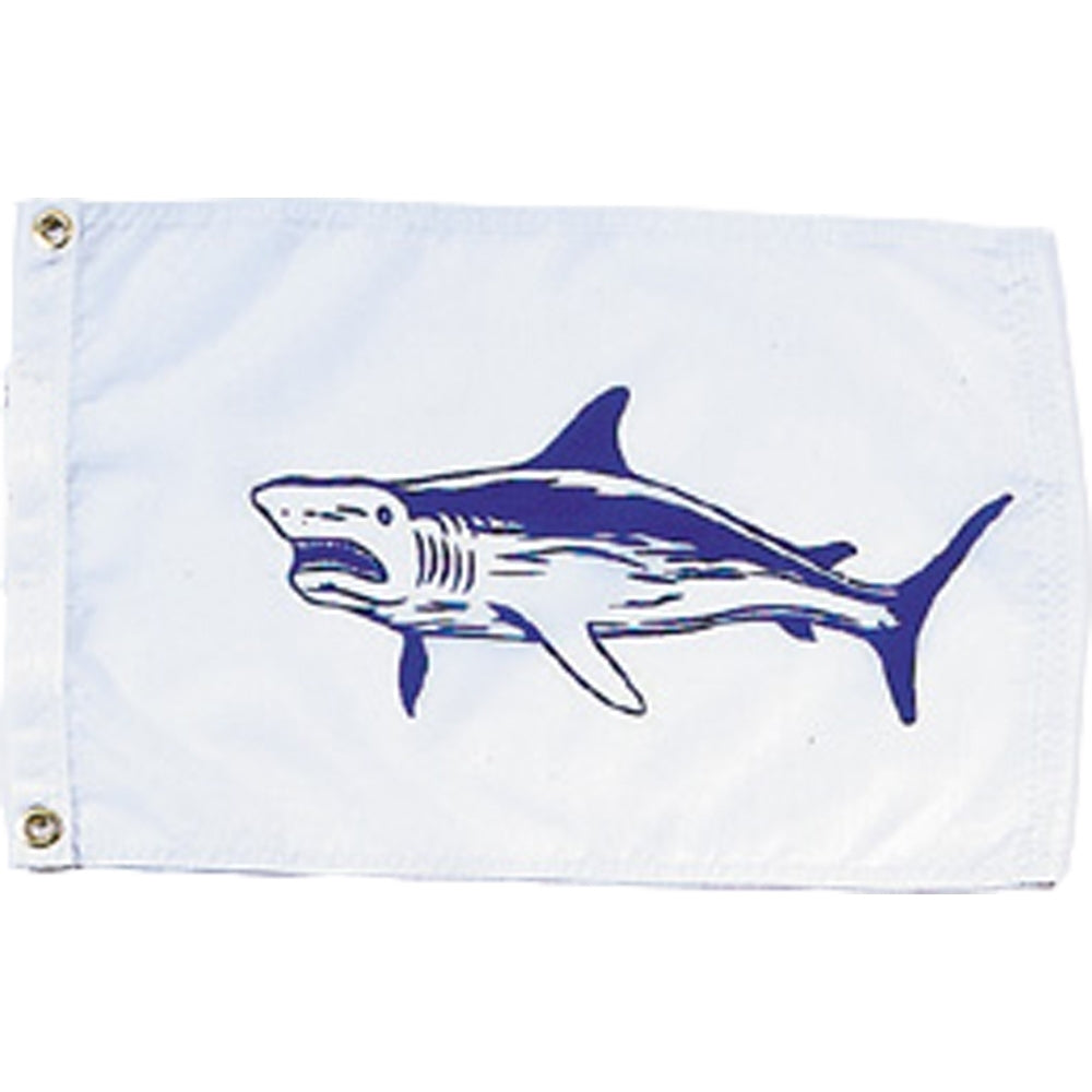 Nyl-Glo Shark Flag-12 in. X 18 in. – AmericanFlag.com